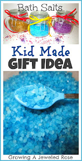 Preschool Crafts for Kids*: Mother's Day Bath Salts Gift Craft