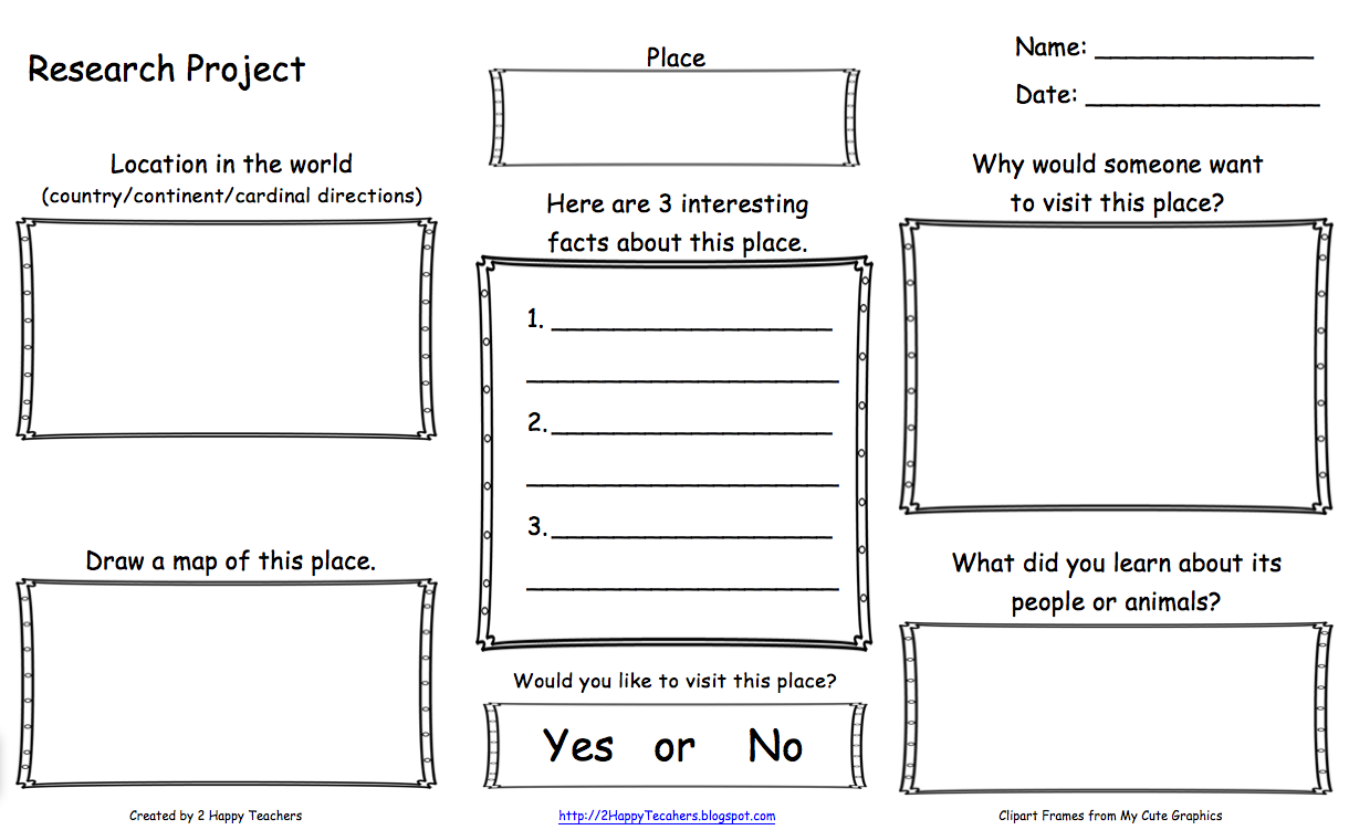 2 Happy Teachers Research Sheets 2-happy-teachers-research-sheets