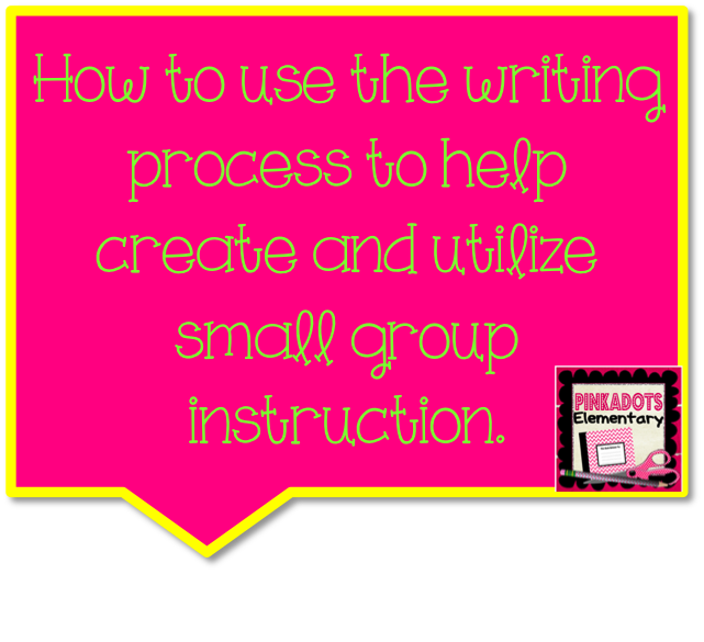 Pinkadots Elementary : How to use the Writing Process to Create Small ...