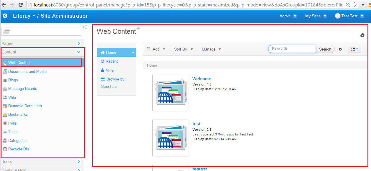Liferay Portal / News: Liferay 6.2 Web Content AUI Carousel Structure and Template / Image Slide ...