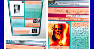 Ancient Greek Myths Informational Text Posters - Coffee Cups and Lesson ...