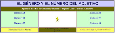 Adjetivos: concordancia, género, número - CEIP José Calderón