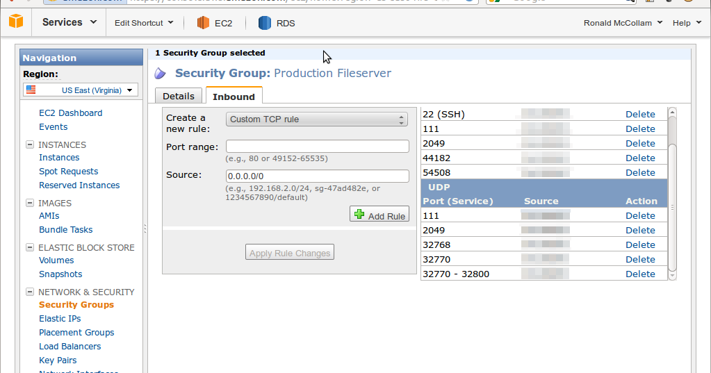 One More Thing To Do: Configuring NFS on Ubuntu in Amazon EC2 One More Thing To Do: Configuring NFS on Ubuntu in Amazon EC2