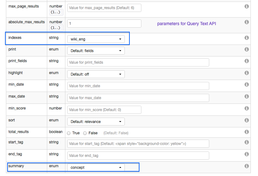 HP IDOL OnDemand Query Text Index Swift/ iOS Tutorial | simple