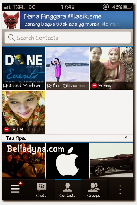 Dewi Andriani: Kelebihan dan Kekurangan BBM for iPhone dibandingkan Line, KakaoTalk dan WhatsApp!