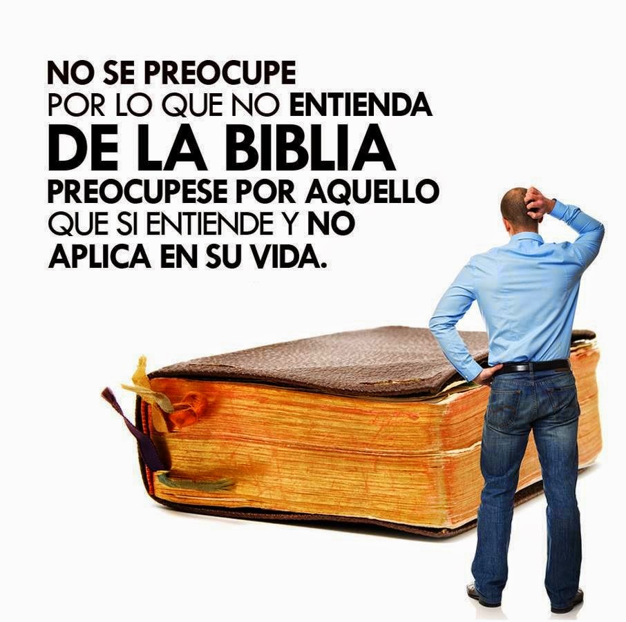 Aprendiendo la Sana Doctrina: NO SE PREOCUPE POR LO QUE NO ENTIENDA DE ... Aprendiendo la Sana Doctrina: NO SE PREOCUPE POR LO QUE NO ENTIENDA DE ...