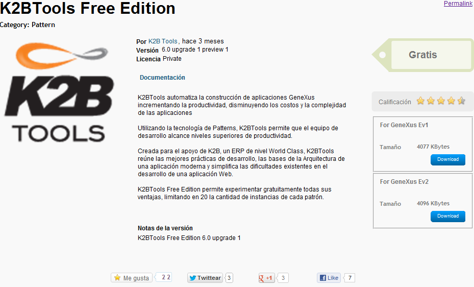 Aprendiendo K2BTools