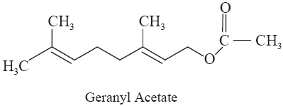 Geranyl Acetate (oil of citronella, petit grain, lemon-grass, coriander, lavender, Winter Savory ...