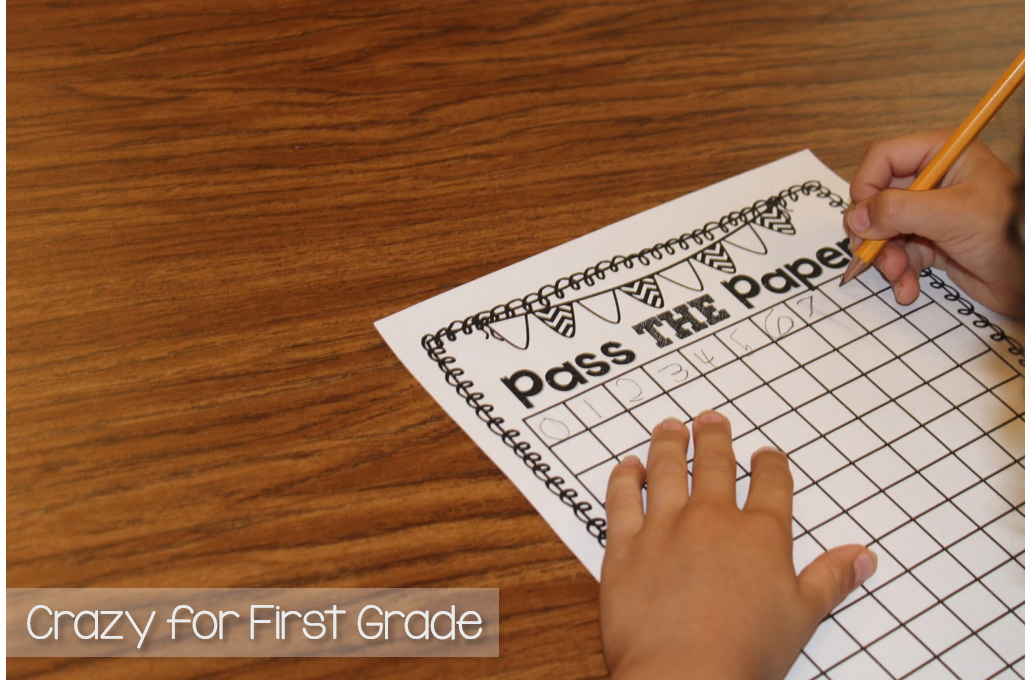 Beginning of the Year Math Stations in First Grade | Crazy for First ...