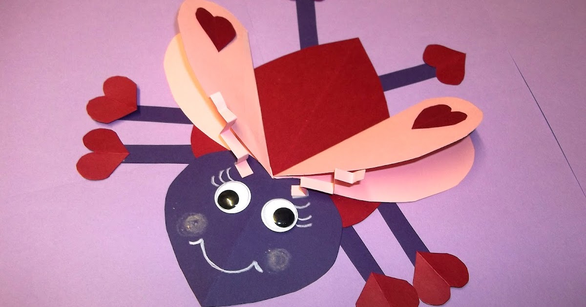 Sweet Tea Classroom: Valetine's Day Glyph -- Valentine's Day Love Bug Craft