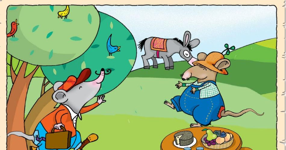 BLOG DE 1º Y 2º DE PRIMARIA: CUENTO: EL RATÓN DE CAMPO Y EL RATÓN DE CIUDAD