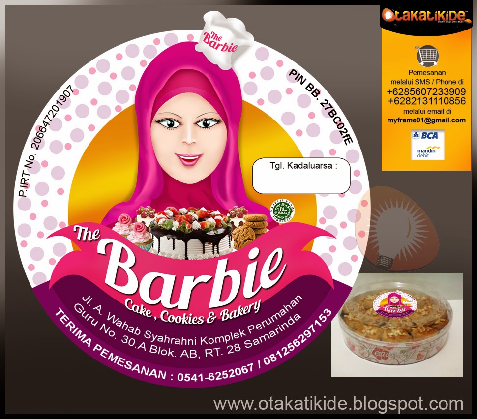 Jasa Desain Logo Label Produk Kue - Otakatikide | Jasa Desain Logo ... Jasa Desain Logo Label Produk Kue - Otakatikide | Jasa Desain Logo ...