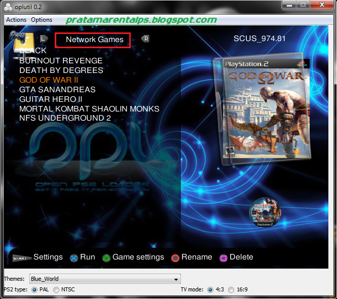 EDIT TEMA OPL DENGAN BANTUAN OPLUTIL | DU_PLAYSTATION 2