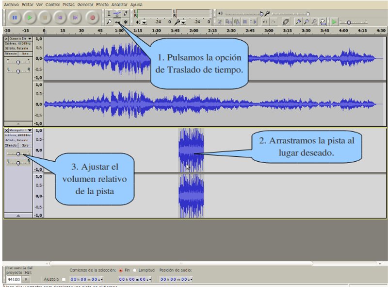 Informática ies Villa de Vicar: AUDACITY. PRACTICA 4. Mezcla de archivos