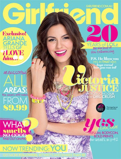RCN America CA: Victoria Justice Covers Girlfriend Magazine Australia ... RCN America CA: Victoria Justice Covers Girlfriend Magazine Australia ...