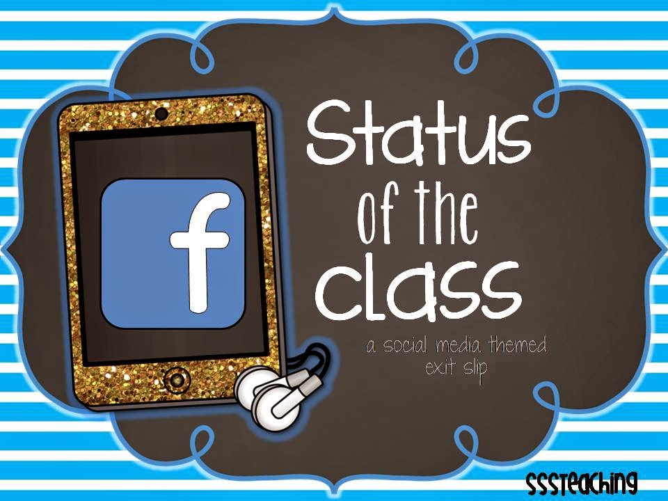 Status of Class Exit Slip FREEBIE - SSSTeaching