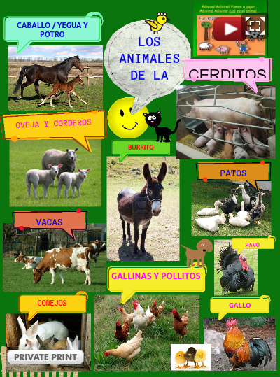 Blog práctica unir: Los animales de la granja