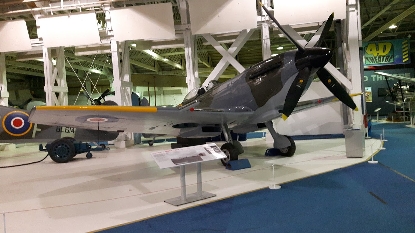 Spitfire experience at the Royal Air Force Museum London | Mummy Memories