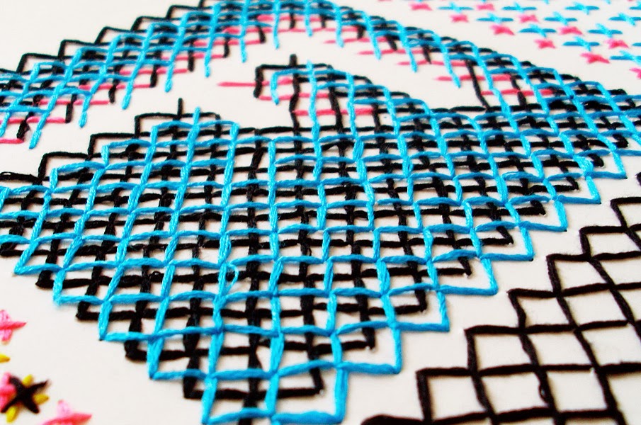 EXCESSIVE WONDERS: Reinventing Cross Stitch - Evelin Kasikov EXCESSIVE WONDERS: Reinventing Cross Stitch - Evelin Kasikov
