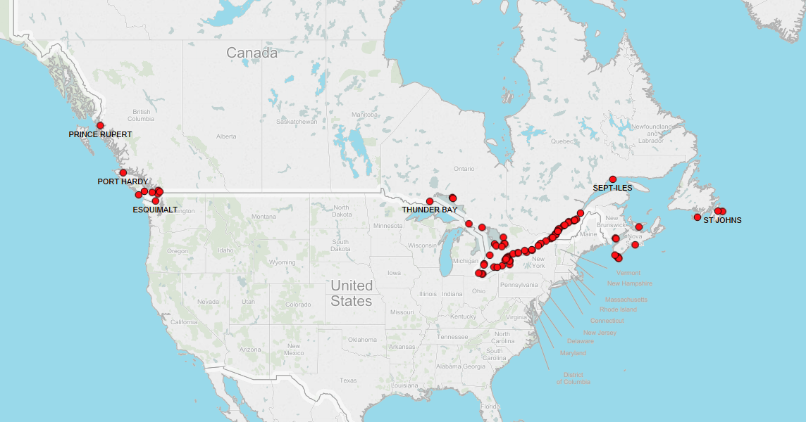 SEA PORTS In CANADA Ship Tracker sea-ports-in-canada-ship-tracker