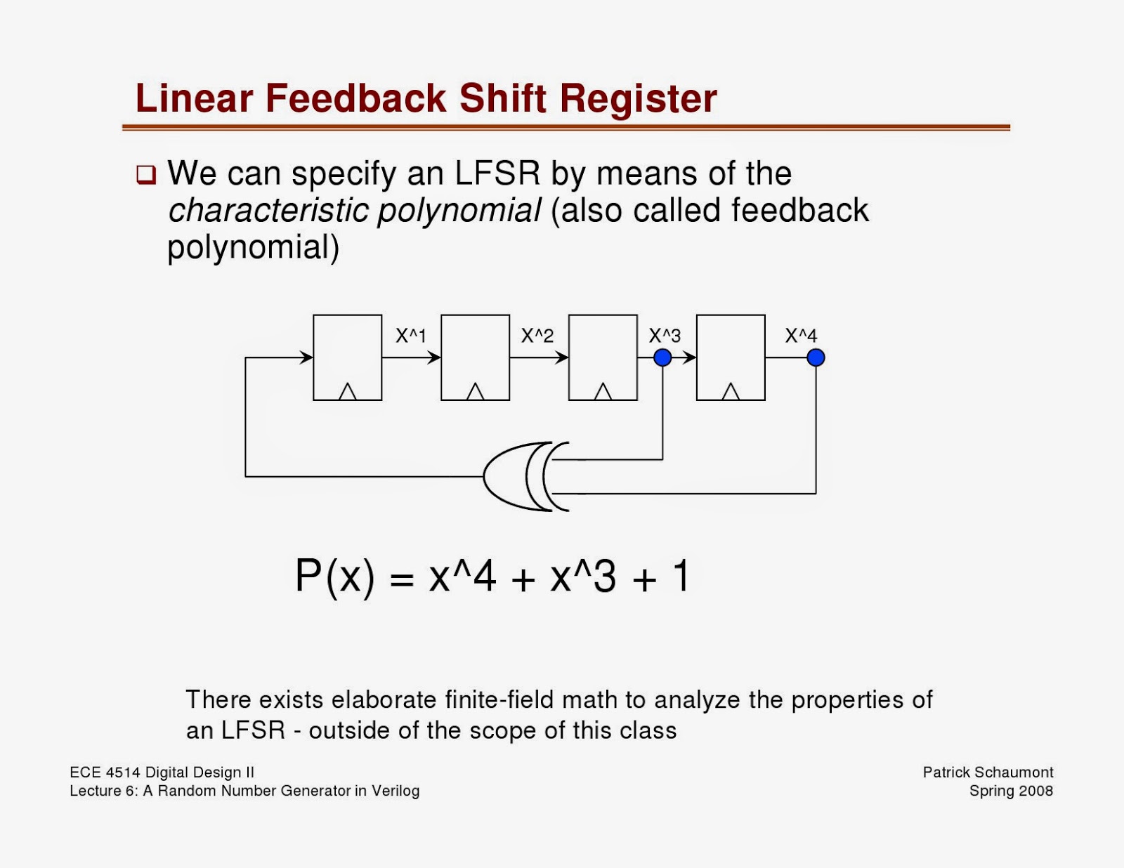 Electrical test modules: 32Bit lfsr verilog code Electrical test modules: 32Bit lfsr verilog code