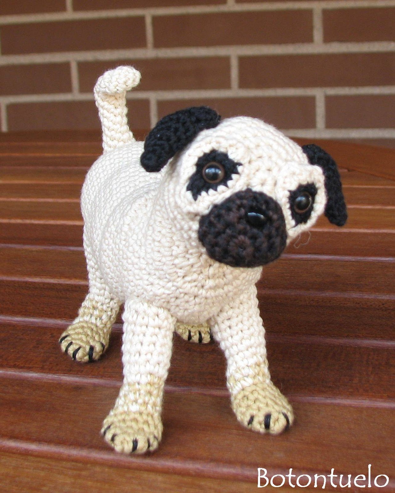 Botontuelo: Perro Pug!!