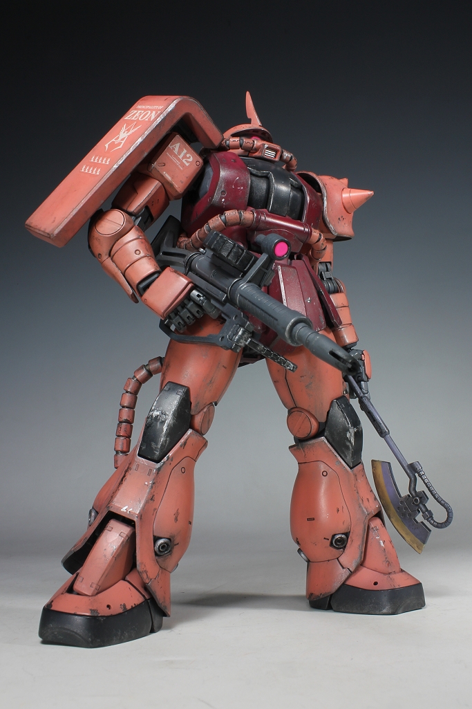 GUNDAM GUY: MG 1/100 MS-06S Char's Zaku II 2.0 - Painted Build