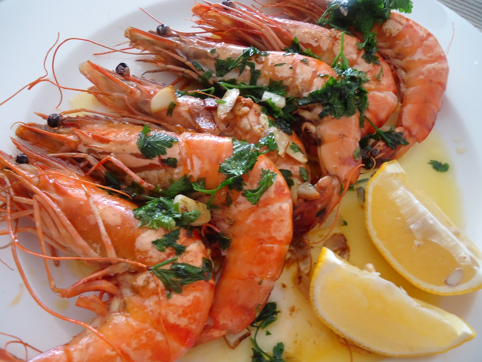 simple food, looking good: Gambas a la plancha simple food, looking good: Gambas a la plancha