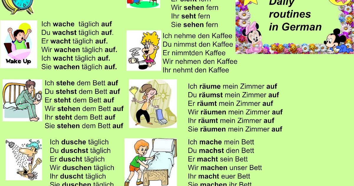 Learn Different Languages With Tips Daily Routines In German Part 1 learn-different-languages-with-tips-daily-routines-in-german-part-1