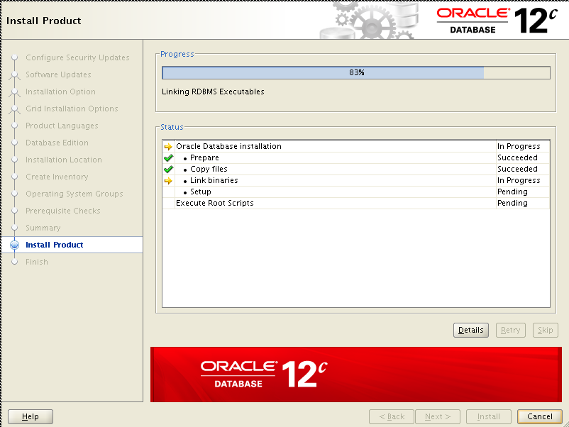 Remote Oracle Database Support : Installing OEM 12c on Linux