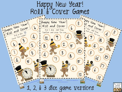 Simply Centers: Roll and Cover freebies for the New Year!