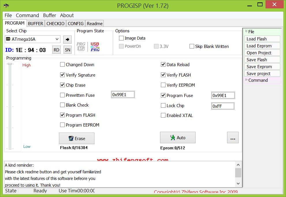 Chai's Blog: [Chai's AVR 學習筆記]燒錄步驟說明-使用Progisp