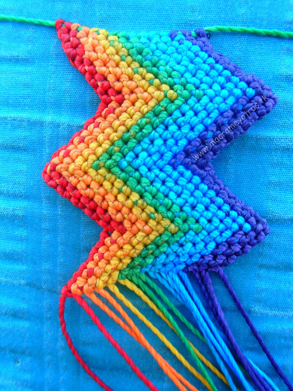 Macrame Zig Zag Pattern at Will Cornish blog