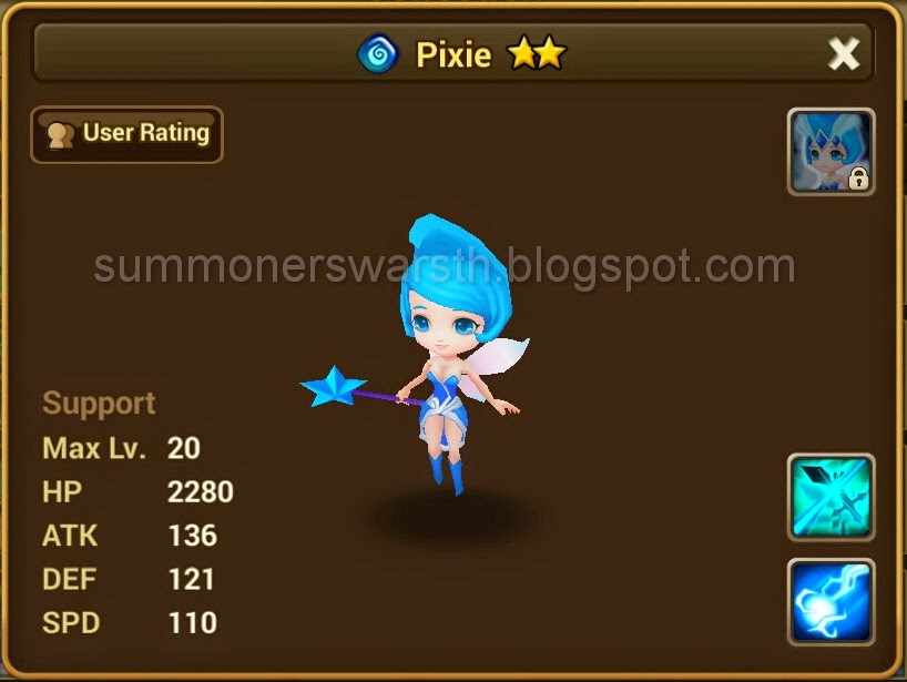 Pixie (Water) | Summoners War