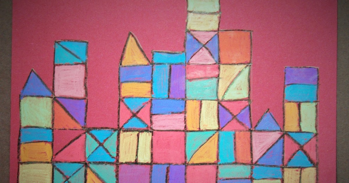 super happy art class: Paul Klee Buildings
