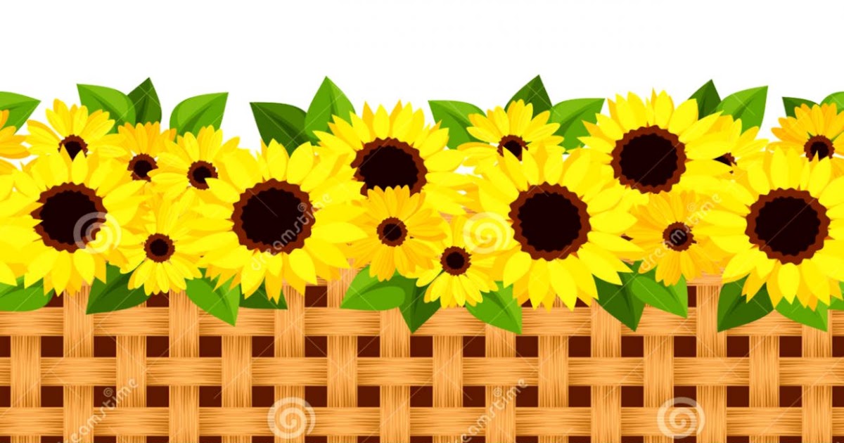 Sunflower Garden Clipart | Wallpapers Gallery
