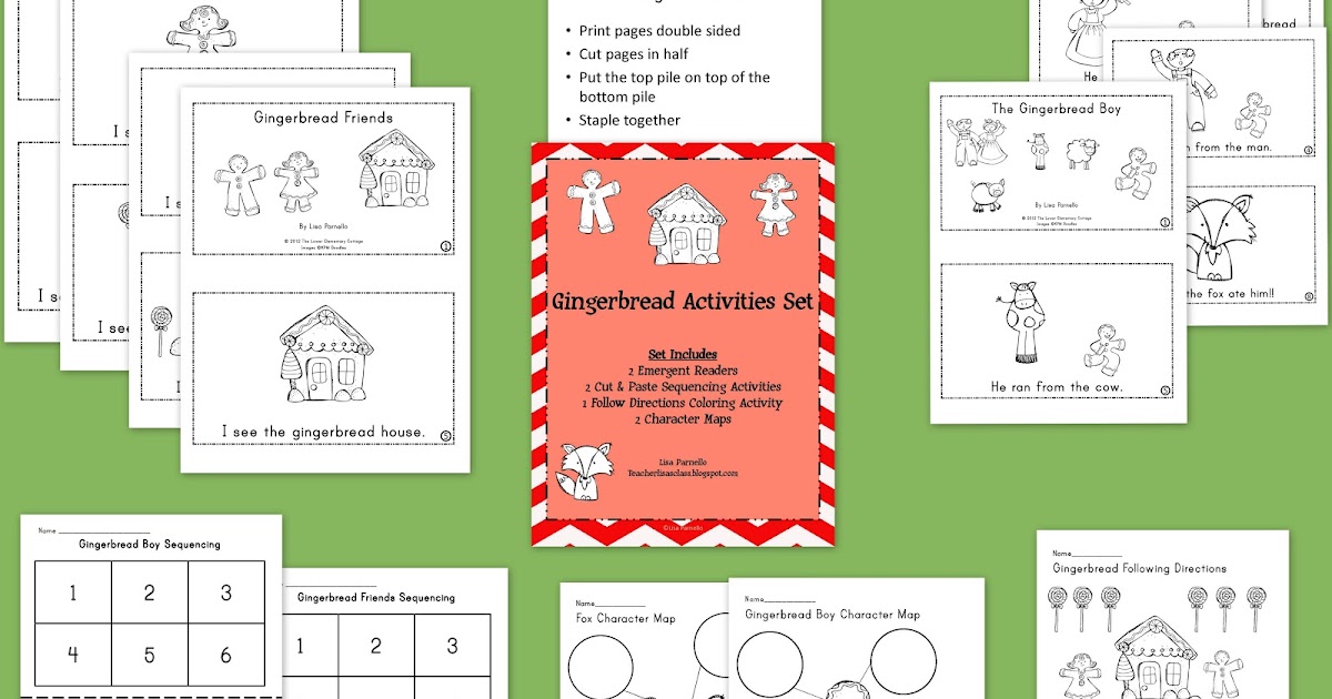 The Lower Elementary Cottage: Gingerbread Boy Activities in Action ...