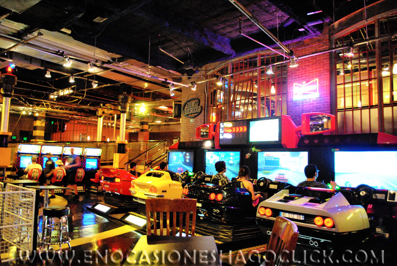 GAMEWORKS: el paraíso de los videojuegos en pleno centro del Las Vegas