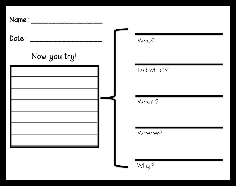 Classroom Freebies Too: Break Down Sentences with Brace Maps Classroom Freebies Too: Break Down Sentences with Brace Maps