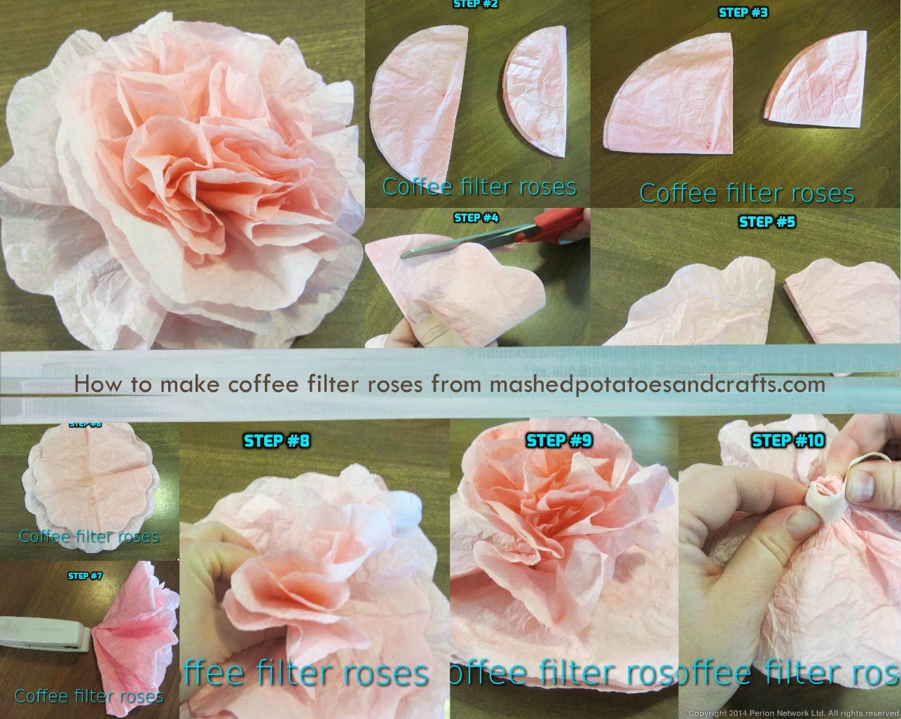 Mashed Potatoes And Crafts How To Create Coffee Filter Roses mashed-potatoes-and-crafts-how-to-create-coffee-filter-roses