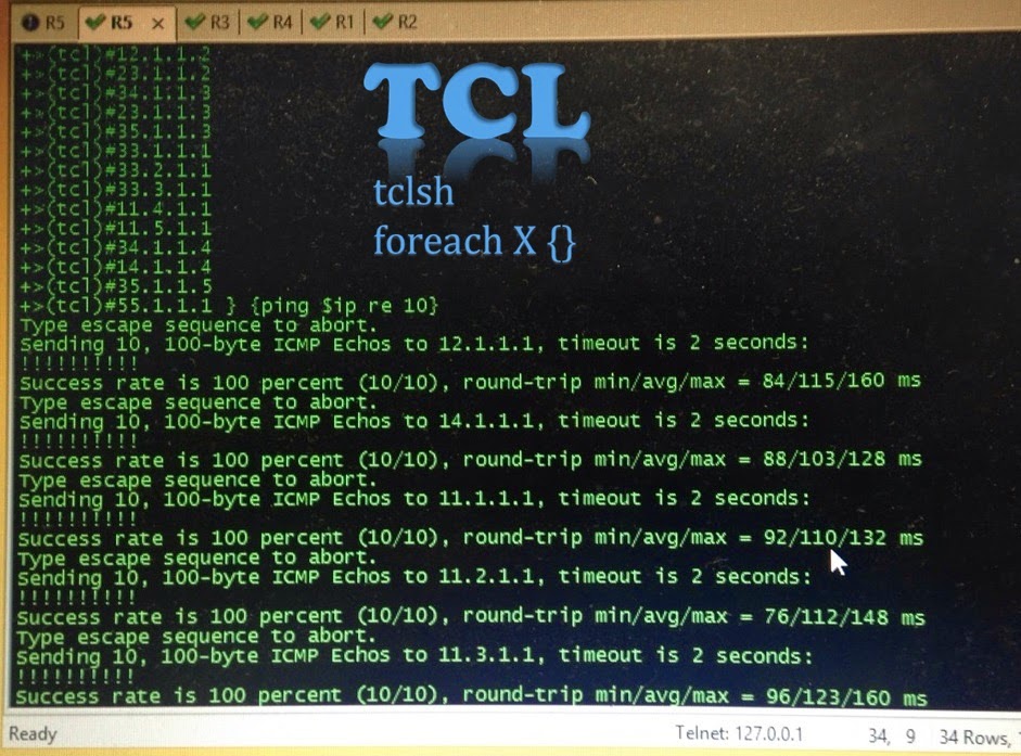 Zone Network: การ Ping หลายๆ IP พร้อมกัน โดยใช้ TCL Script (TCLSH)