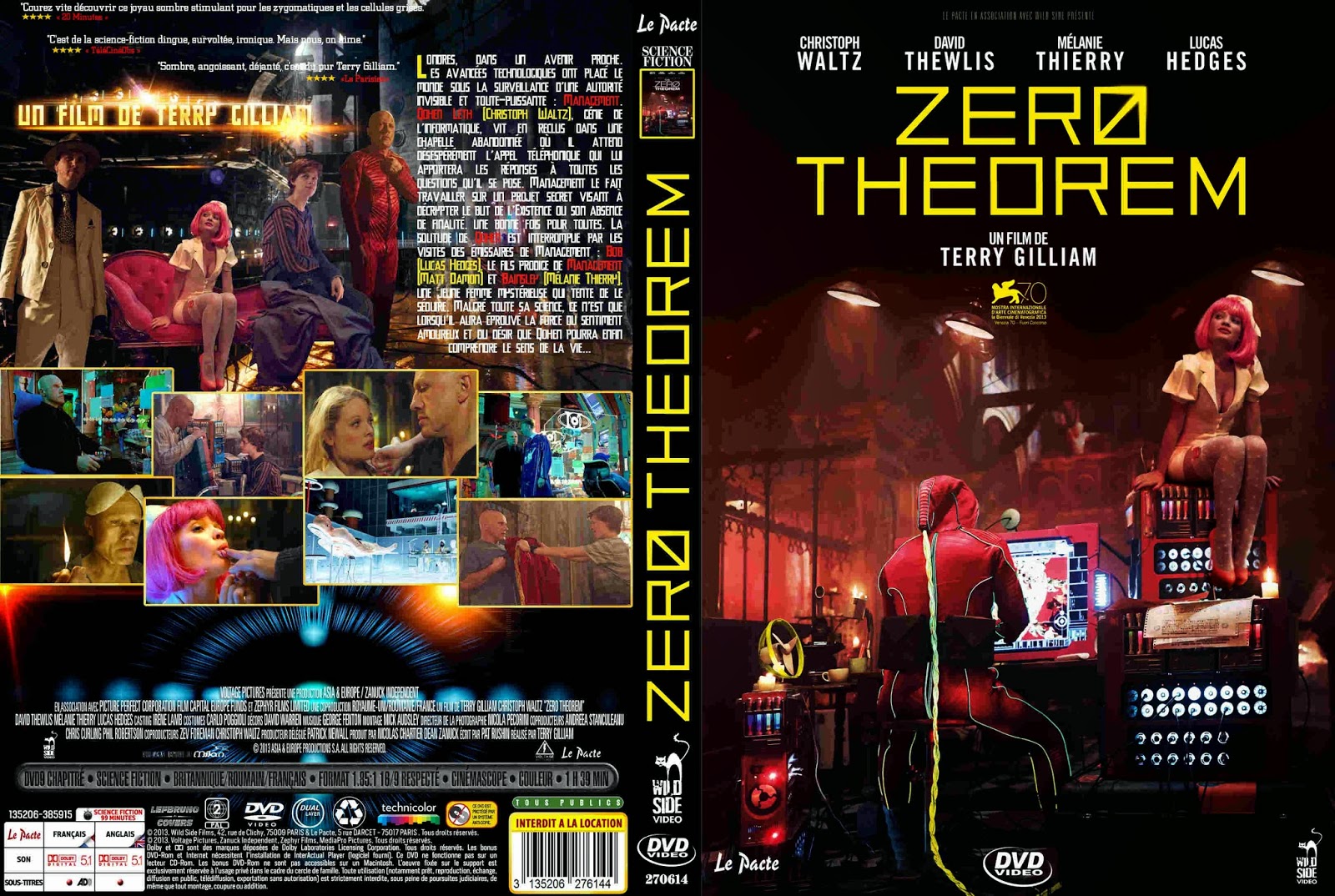 ESTRENOS EN BLU RAY: ZERO THEOREM
