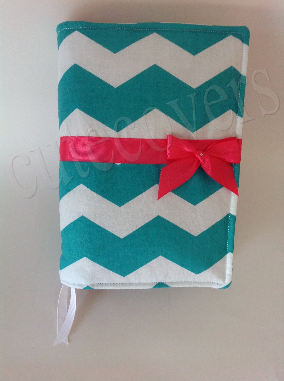 Cute Covers: Chevron Bible Cover Turquoise Covers