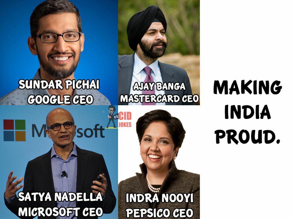 Proud To Be An Indian CEO s Of World Top Companies Are From India proud-to-be-an-indian-ceo-s-of-world-top-companies-are-from-india