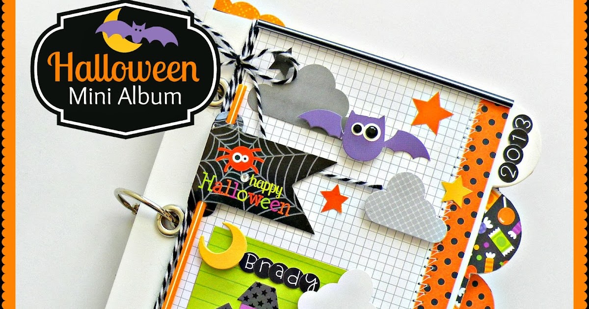 Doodlebug Design Inc Blog: Prep Your Halloween Mini Album in Advance