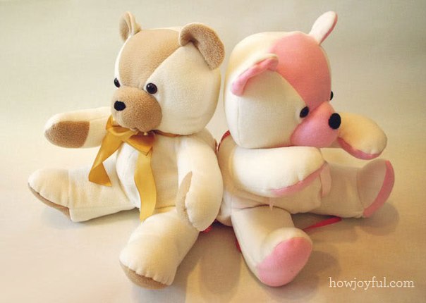 Como hacer un oso de tela paso a paso - Imagui