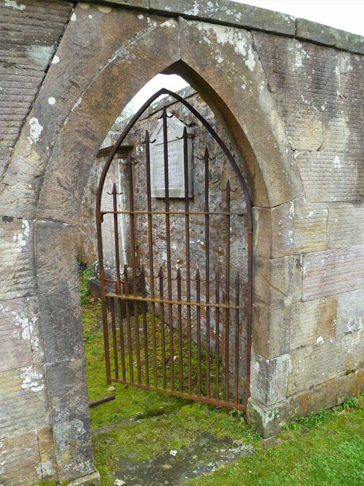 West Linton Graveyard: The Lawson Burial Monument 2 West Linton Graveyard: The Lawson Burial Monument 2