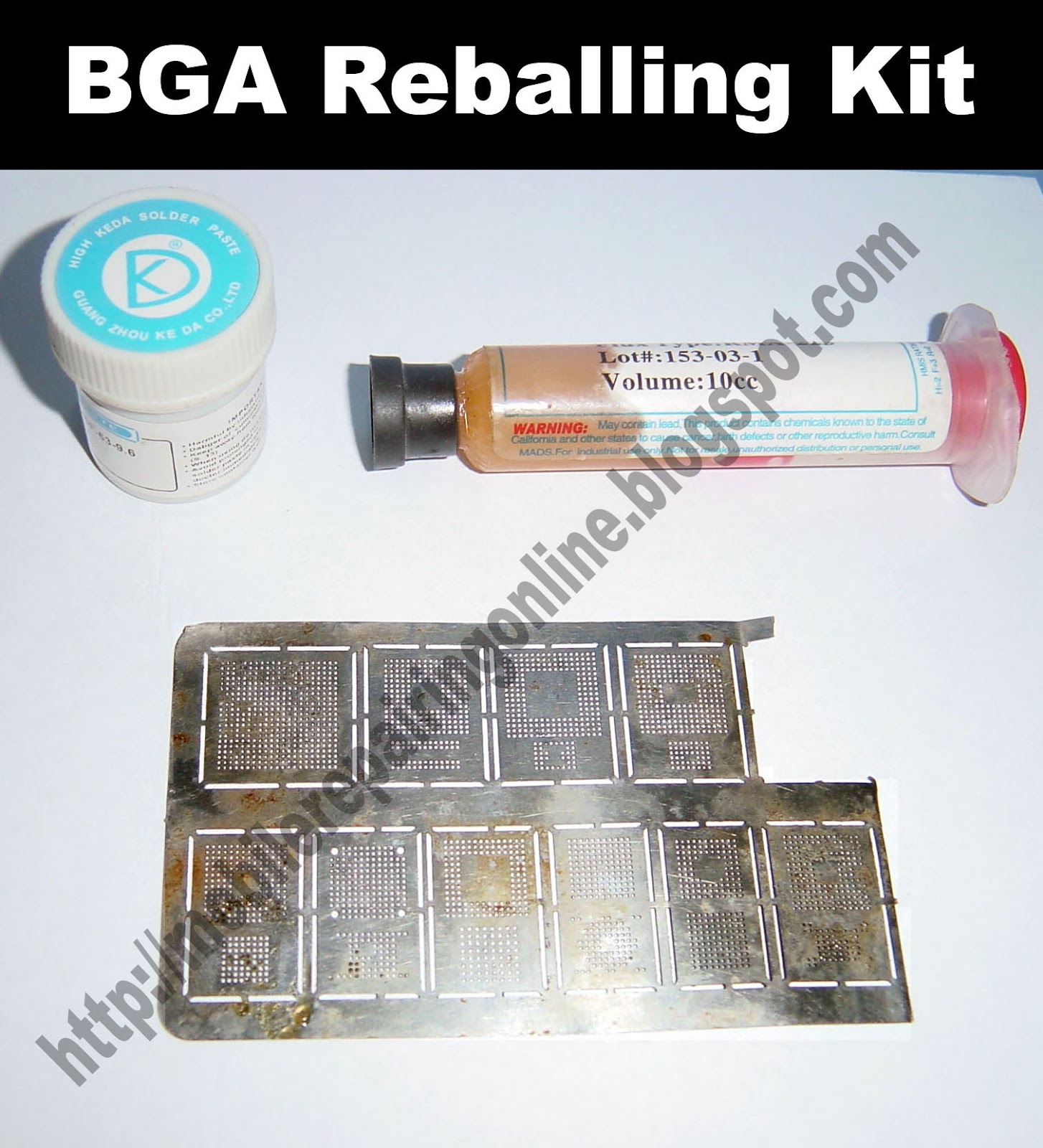 BGA Reballing Kit | Mobile Repairing Online