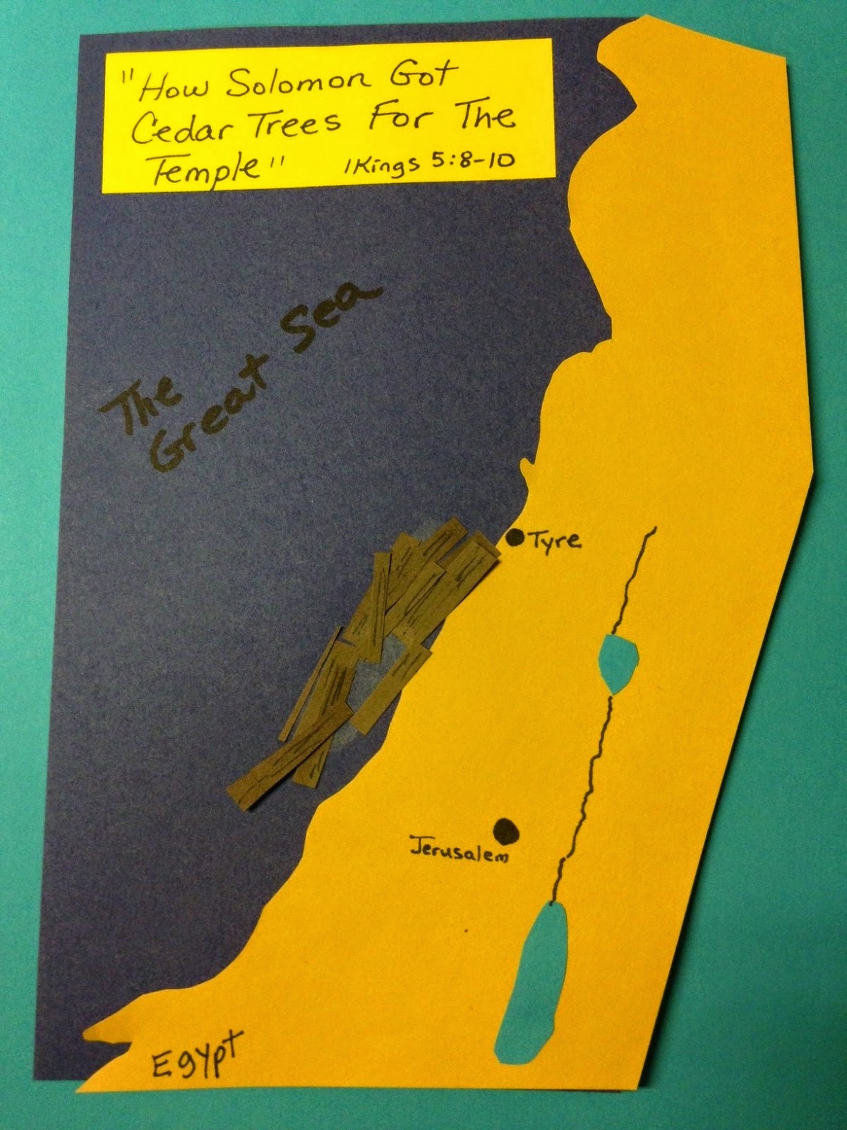 Children's Bible Lessons: Lesson - Solomon Prepares To Build The Temple