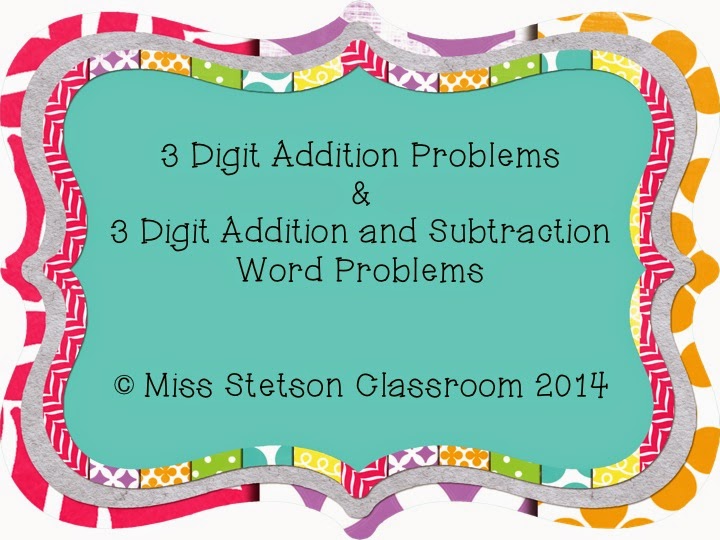 Miss Stetson's Classroom: Addition & Subtraction Task Cards